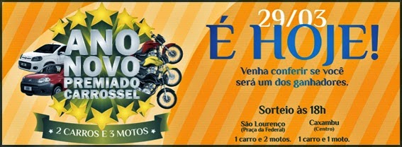 Carrossel Supermercados faz sorteio de carros e motos no seu 42º ...