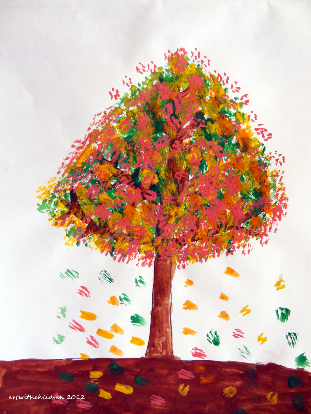 Look at our gorgeous autumn trees!!