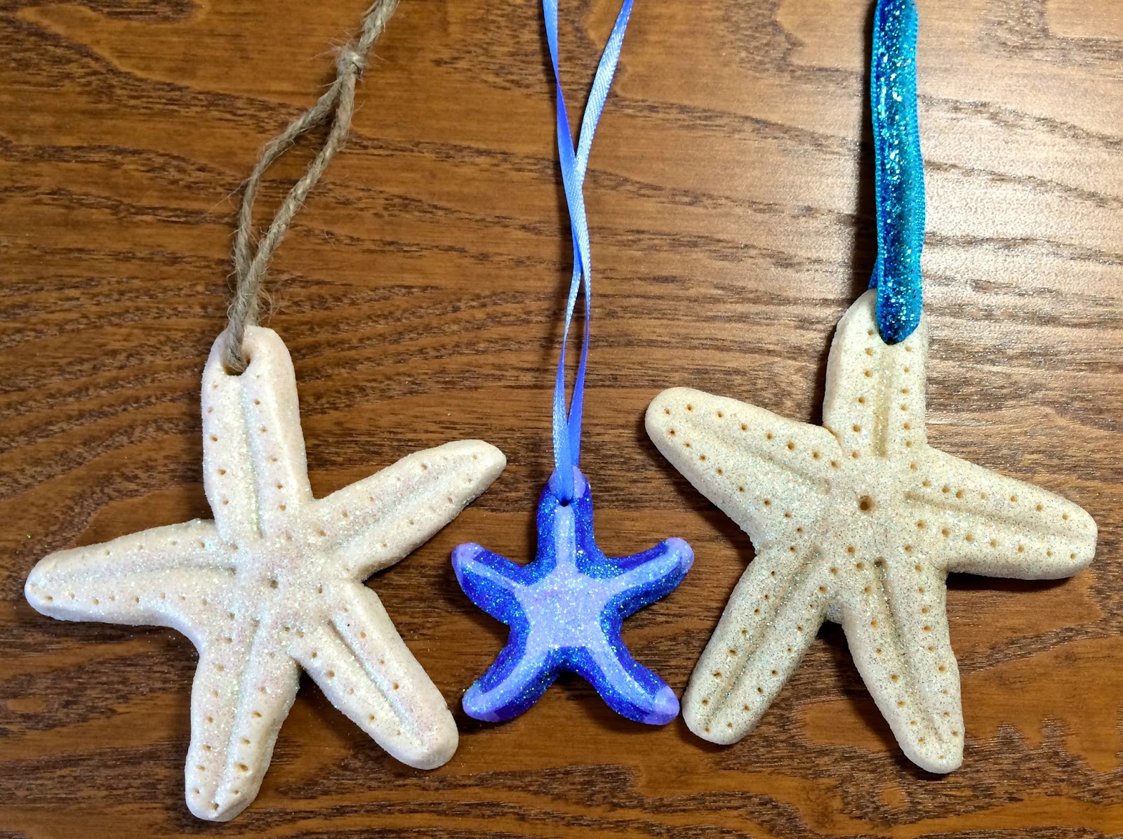 Kathy's Art Project Ideas: Summer Salt Dough Sea Stars or Star Fish