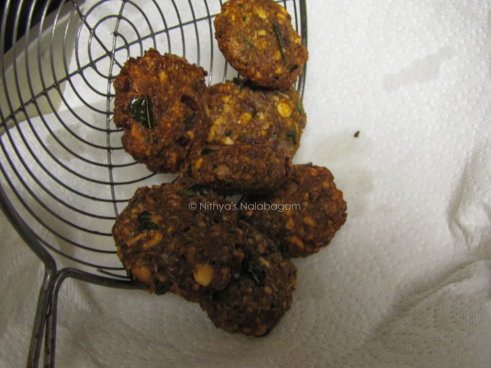 Vazhaipoo Vadai | Banana Flower Recipes |Nithya's Nalabagam