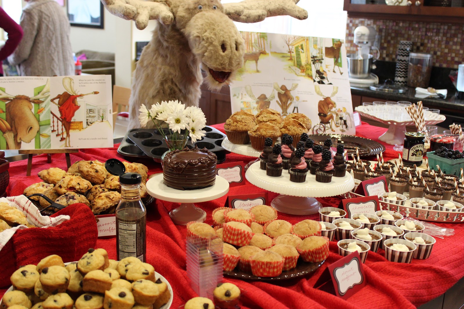 Daisy Dreaming: If You Give A Moose A Muffin Birthday Party