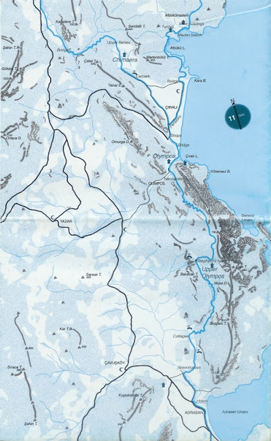 Lycian Way Maps - Download for Free - Lycian Way - Route details, book ...