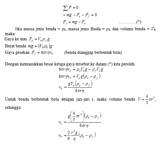 Mekanika Fluida: materi, rumus, soal, penyelesaian soal serta ...