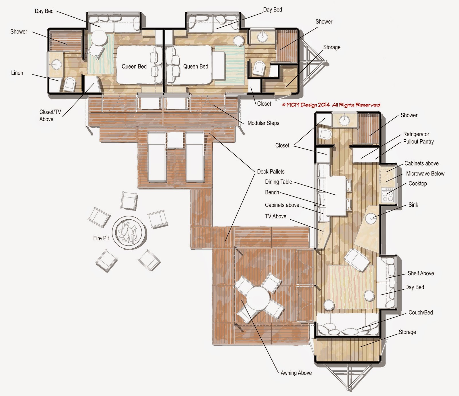 MCM DESIGN: Mobile Cabin Two