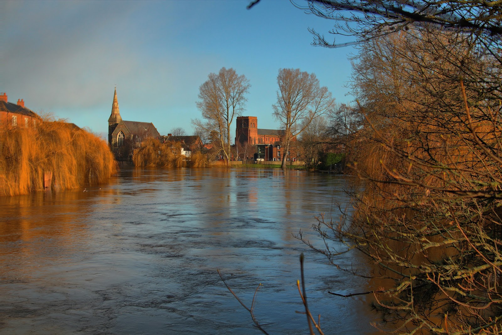 Photography from Paul: New Year Floods in Shrewsbury