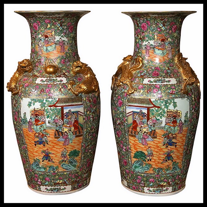 El Secreto Encanto De La Diva: JARRONES CHINOS