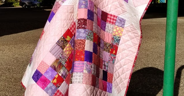 Scrap Happy Baby Quilt