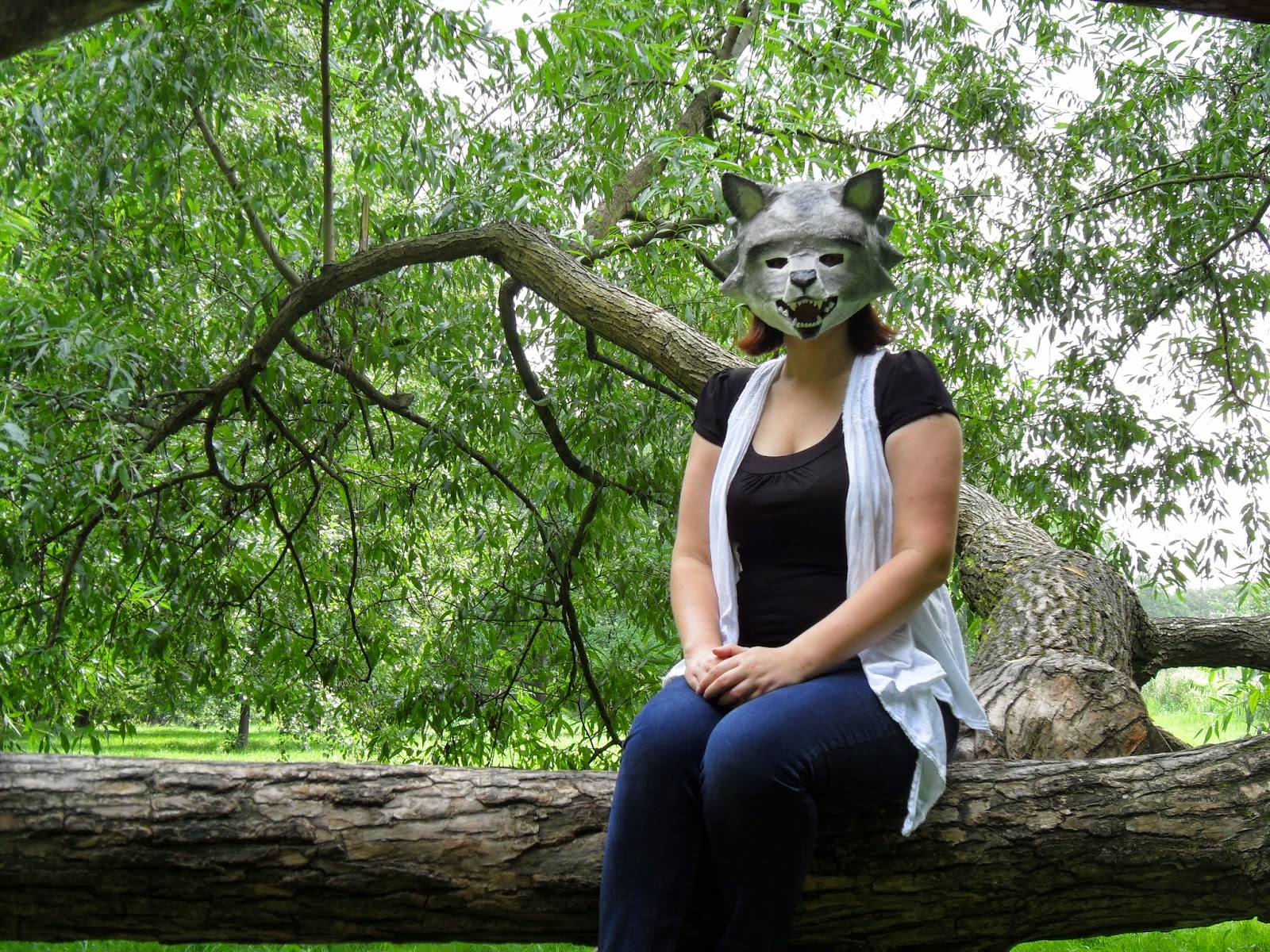 Little Green Bead: Maska wilka / Wolf mask