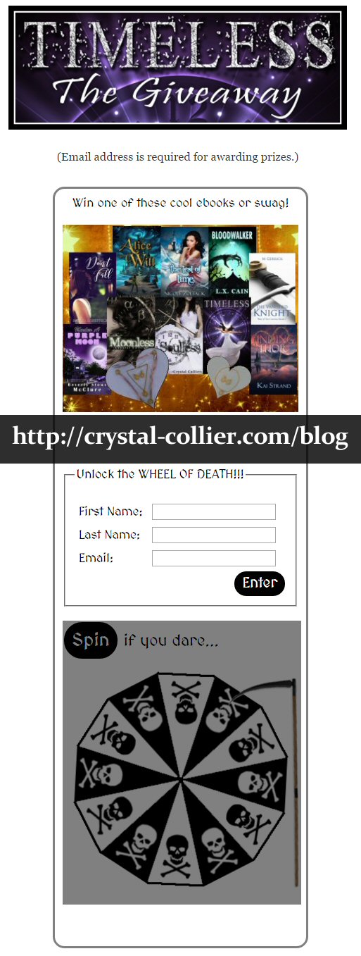 Crystal Collier: Young Adult Author: Media