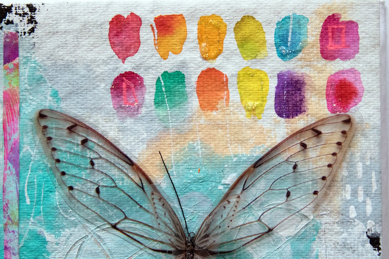 The Kathryn Wheel: Flutterby butterfly.