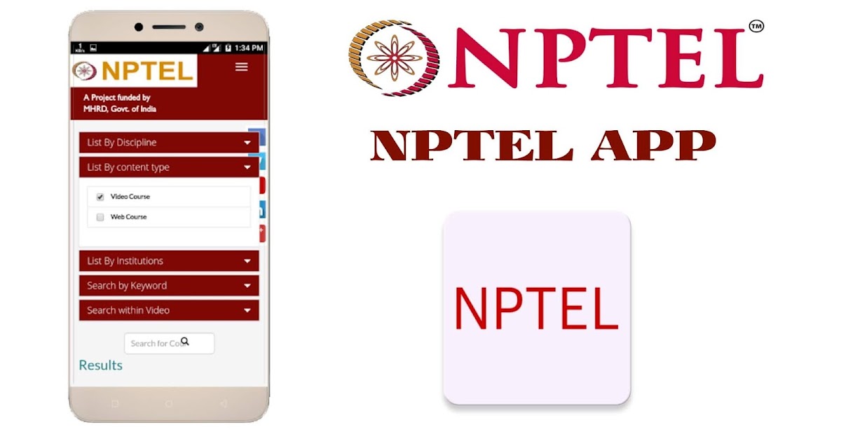 Nptel App | Install Nptel Online Courses App | Nptel Exam Pattern