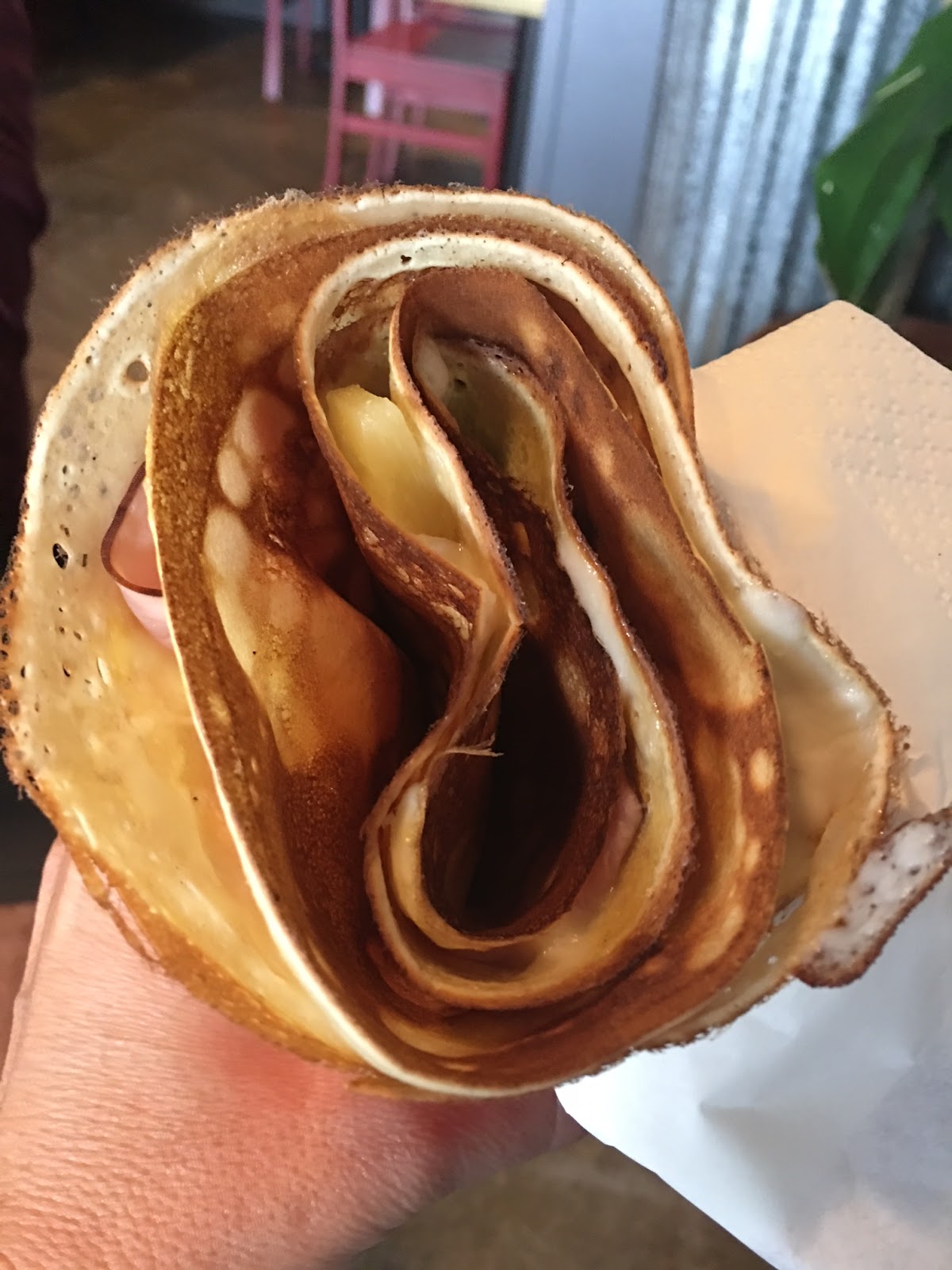 Kelly's Korner: Crepes, Tacos, and Pine Trees