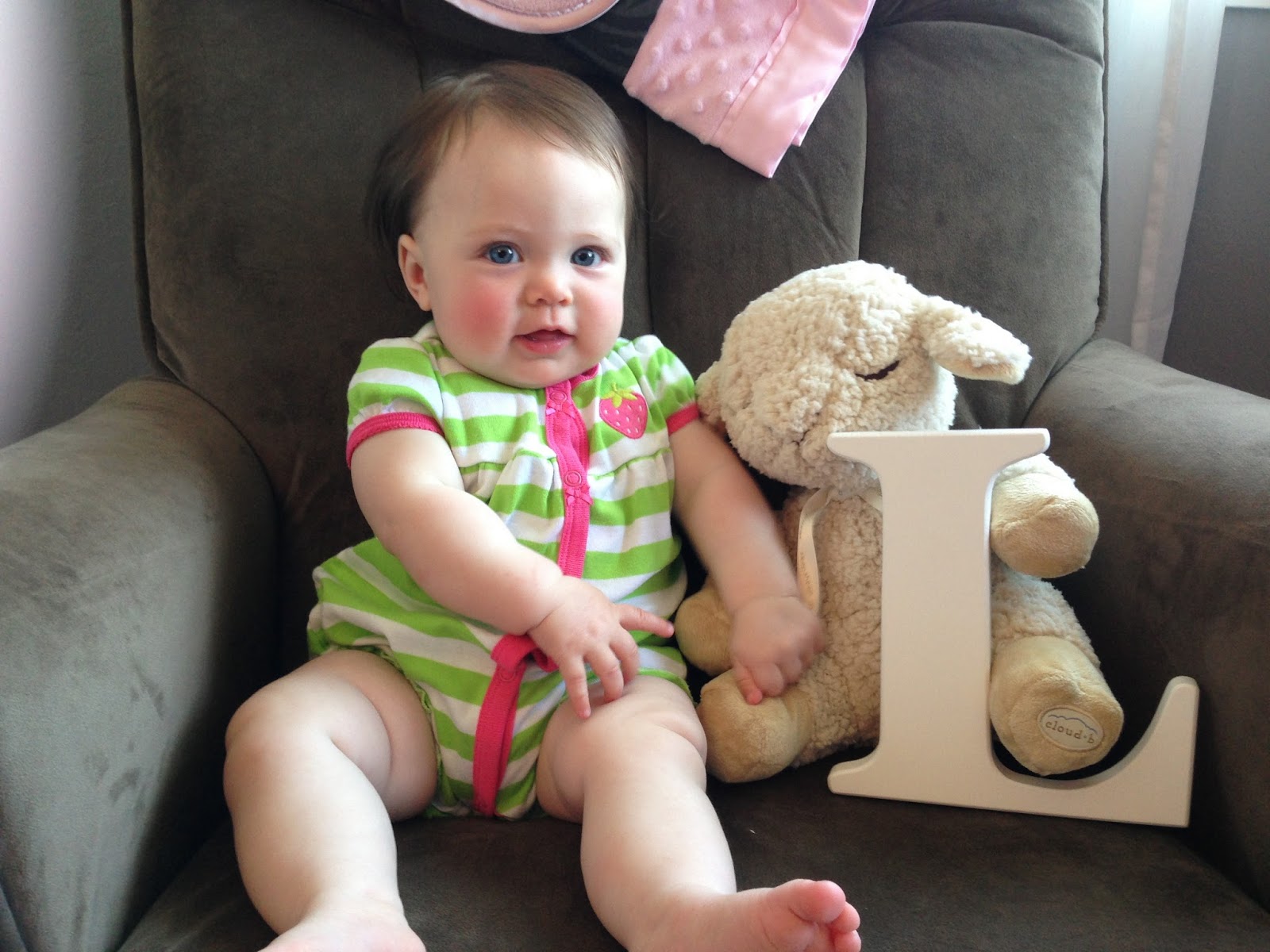 Baby Girl Mitchell: Happy 7 Month Birthday, Layla!! Monday, May 20th, 2013
