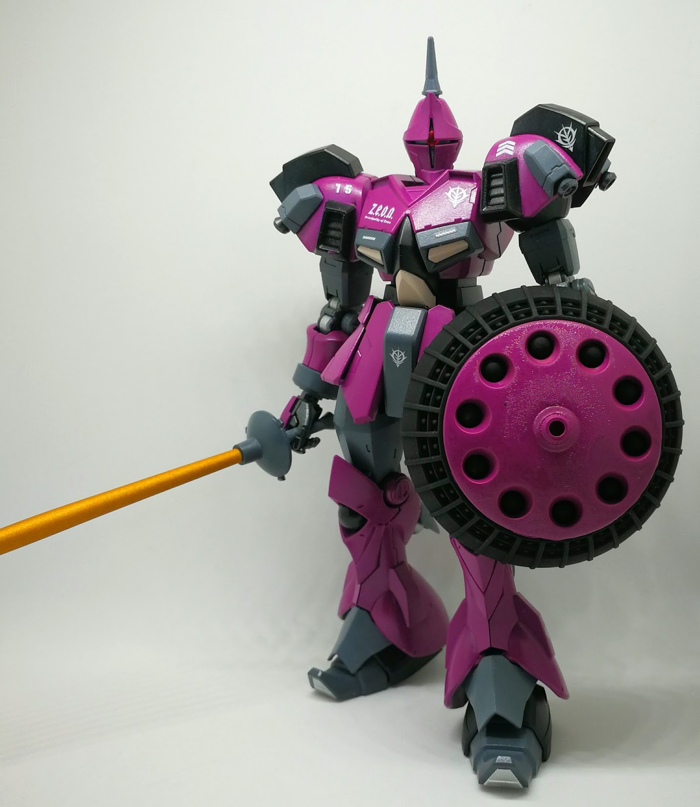 Gunplanerd: [Gallery] Premium Bandai HGUC 1/144 MS-15KG-A Gyan Krieger ...