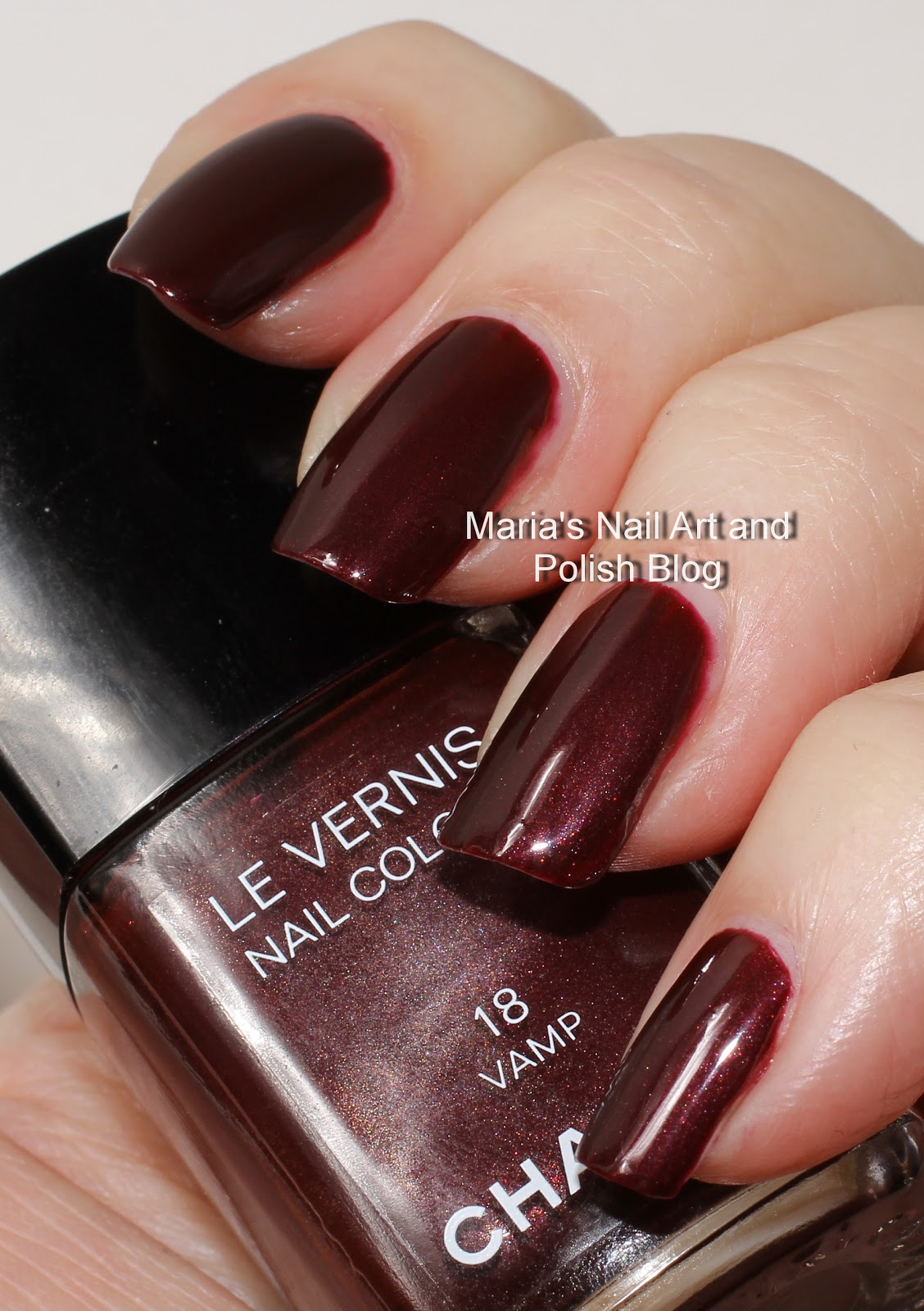 Marias Nail Art and Polish Blog: Chanel Vamp 18 - 180.116 the current ...