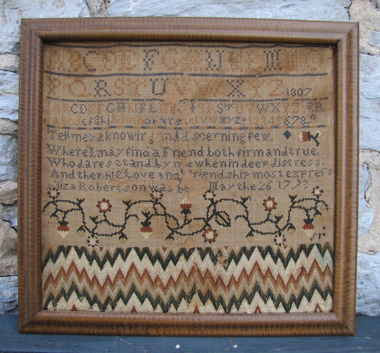 Kathy Barrick: Antique Samplers