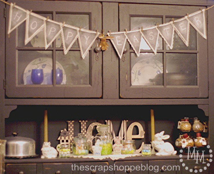 Easy Easter Display - The Scrap Shoppe