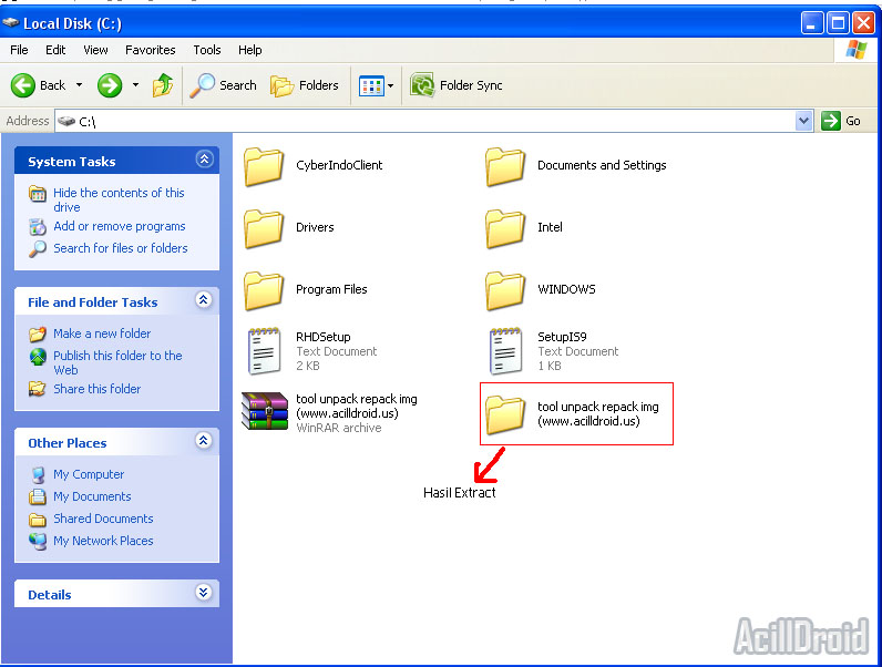 Cara Mudah Unpack Repack File .img Via PC/LEPTOP ( Dengan Gambar ...