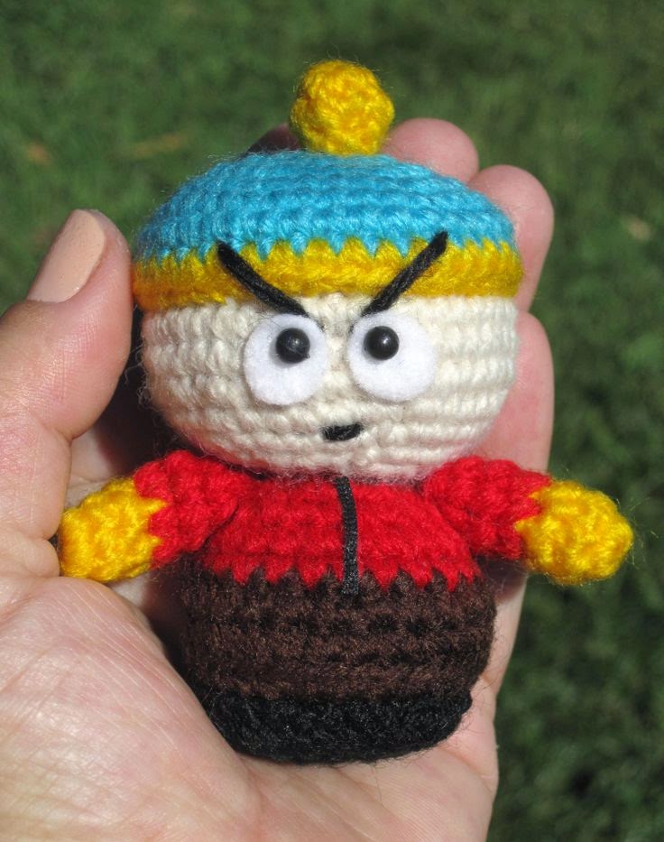 Crochet Toys and Barbie/Doll Clothes: South Park Cartman Pattern