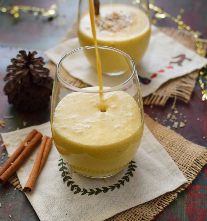 Ponche de calabaza y coco {sin alcohol} | Bizcochos y Sancochos