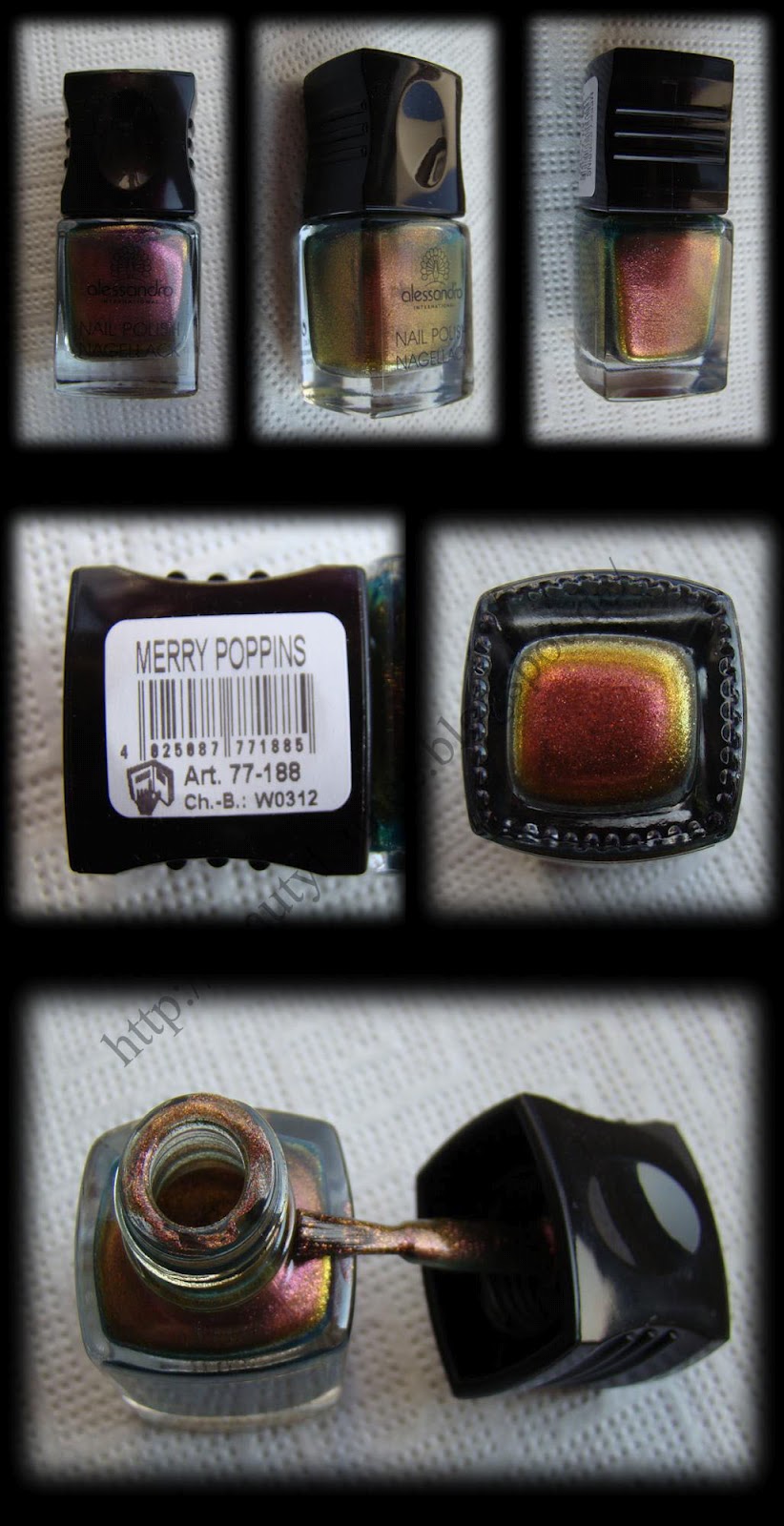 Beauty Kamee: Swatch: Alessandro Nagellack „88 Merry Poppins“