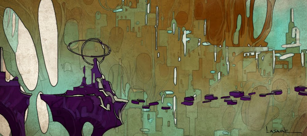 PAUL LASAINE: Portfolio: Abstract Environments