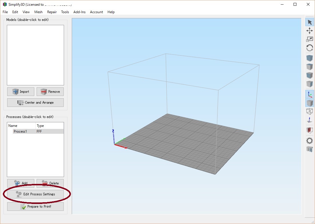 SIMPLIFY3Dを買ったので初めて使ってみる