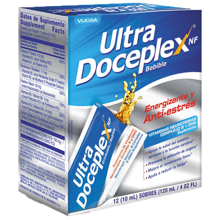 Vitaminas de El Salvador: ULTRA DOCEPLEX BEBIBLE De VIJOSA