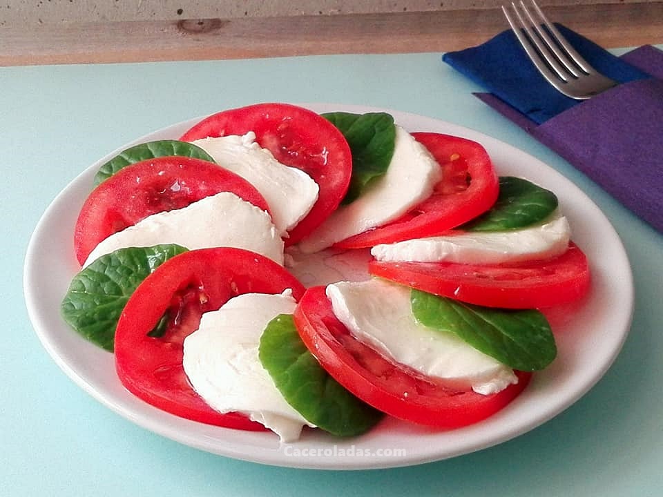 Ensalada Caprese | Caceroladas