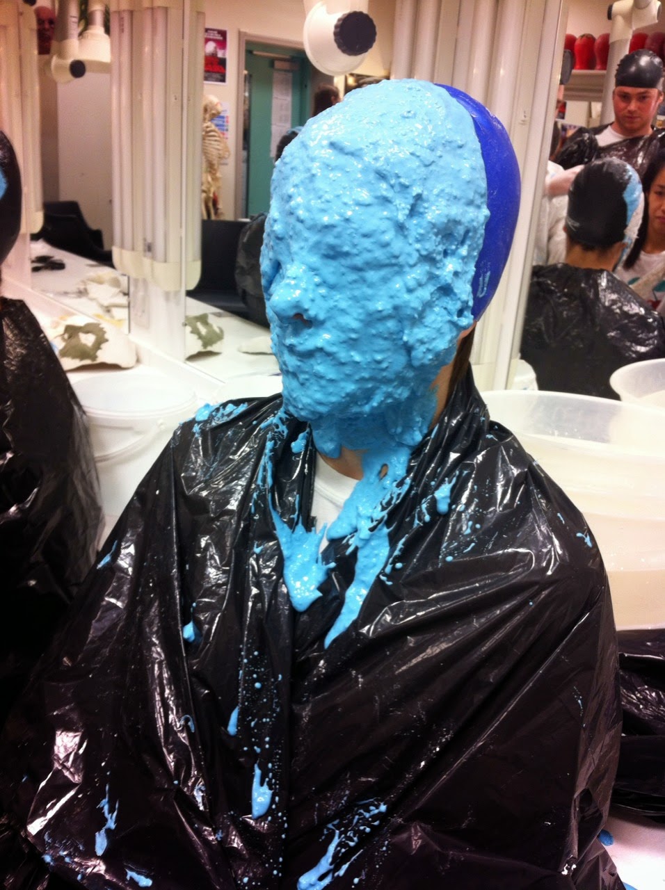 Rosemary's eyes: Life Casting