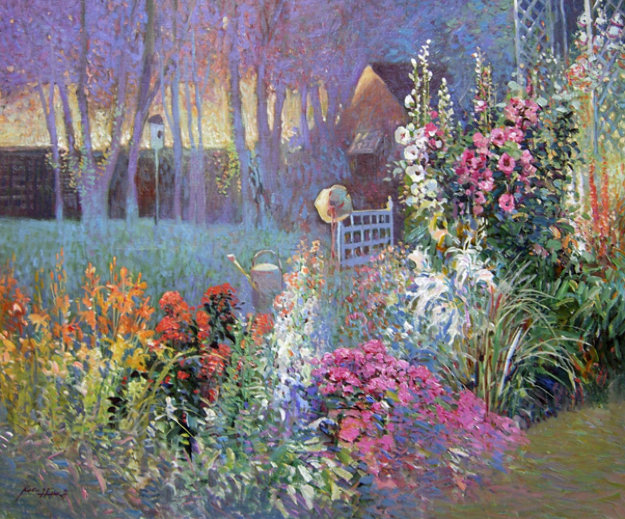 Chinese Impressionist Painter Ming Feng- 1957