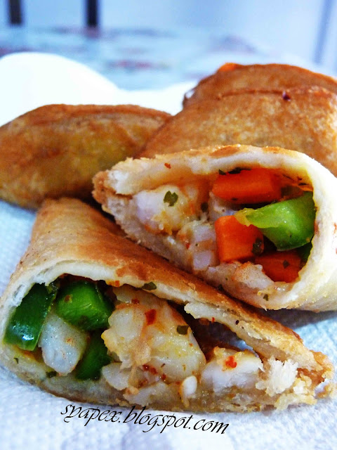 syapex kitchen: Roti Goreng Inti Udang