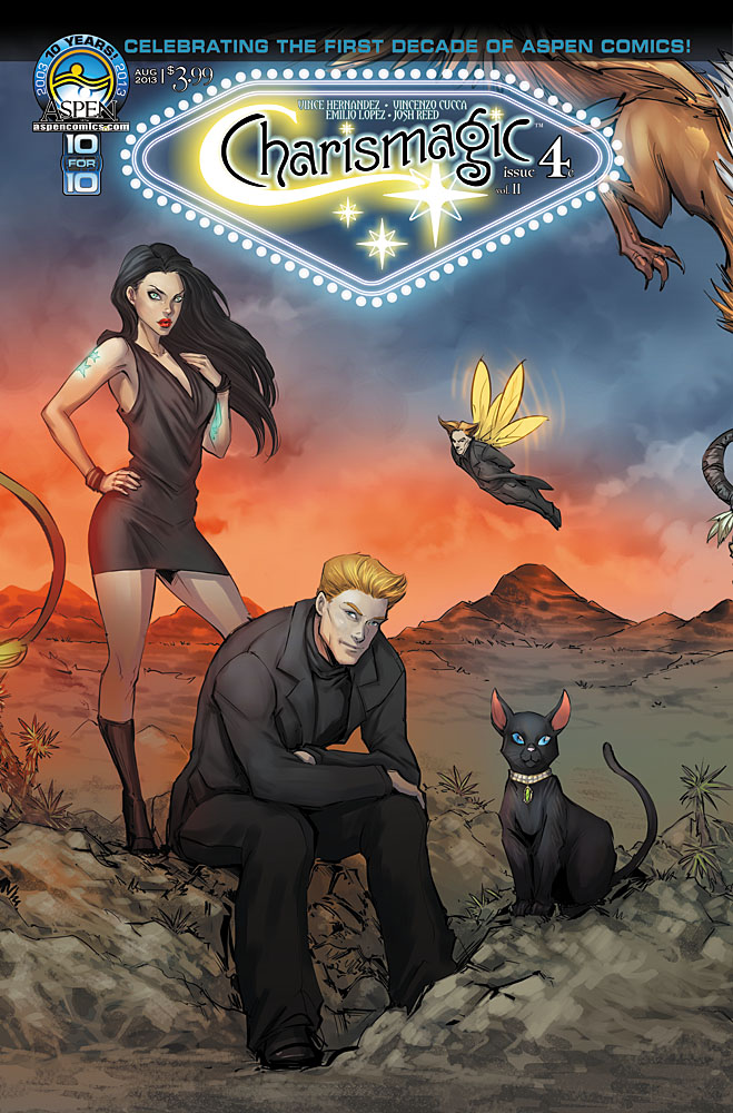 Angry Koala Gear (Vintage): Charismagic #4 Preview from Aspen Comics