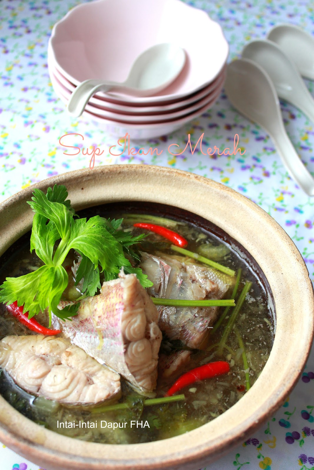 SUP IKAN MERAH - FHA Selemak Santan