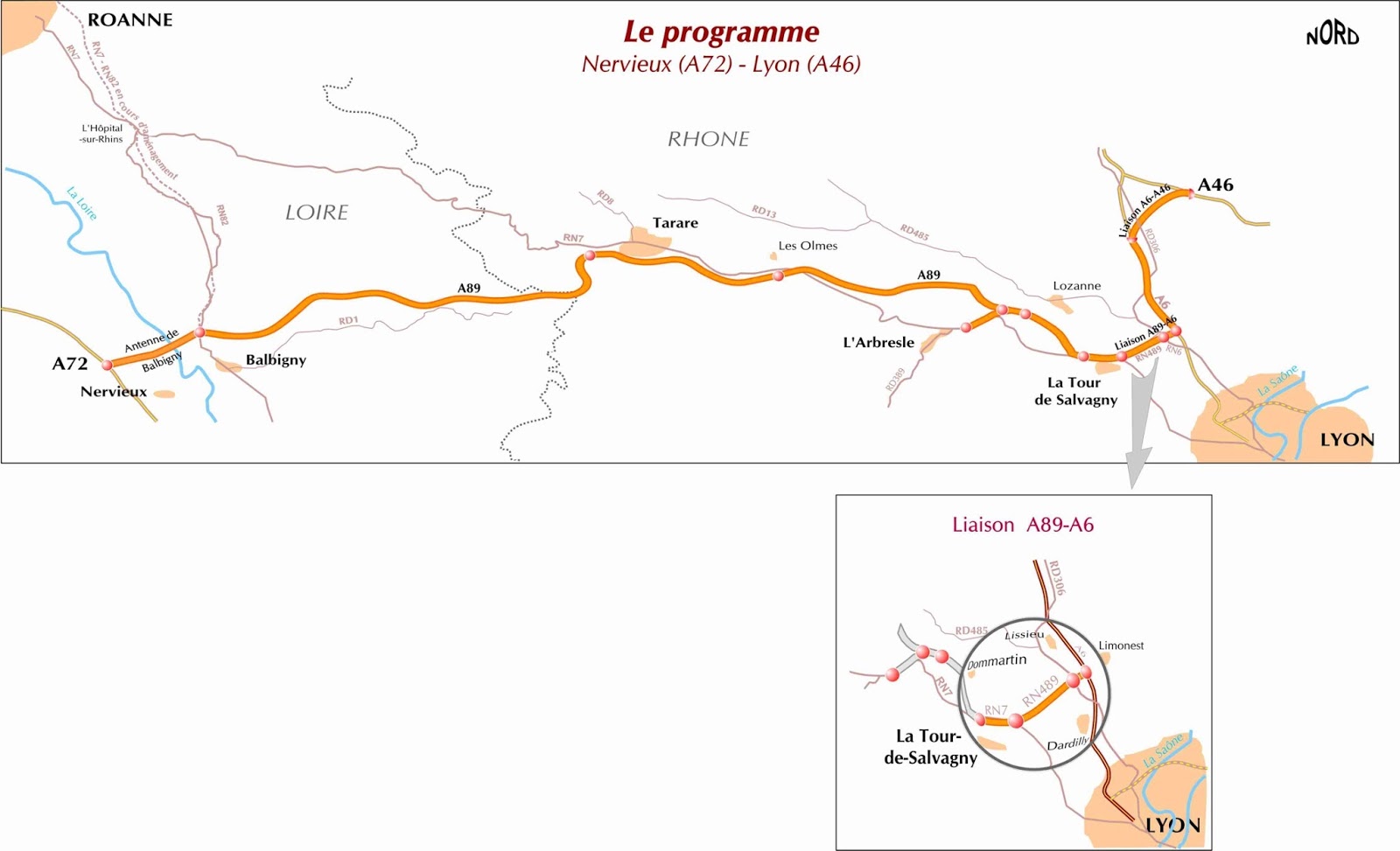 Vu d'ici, lu ailleurs: Prolongement de l'A89