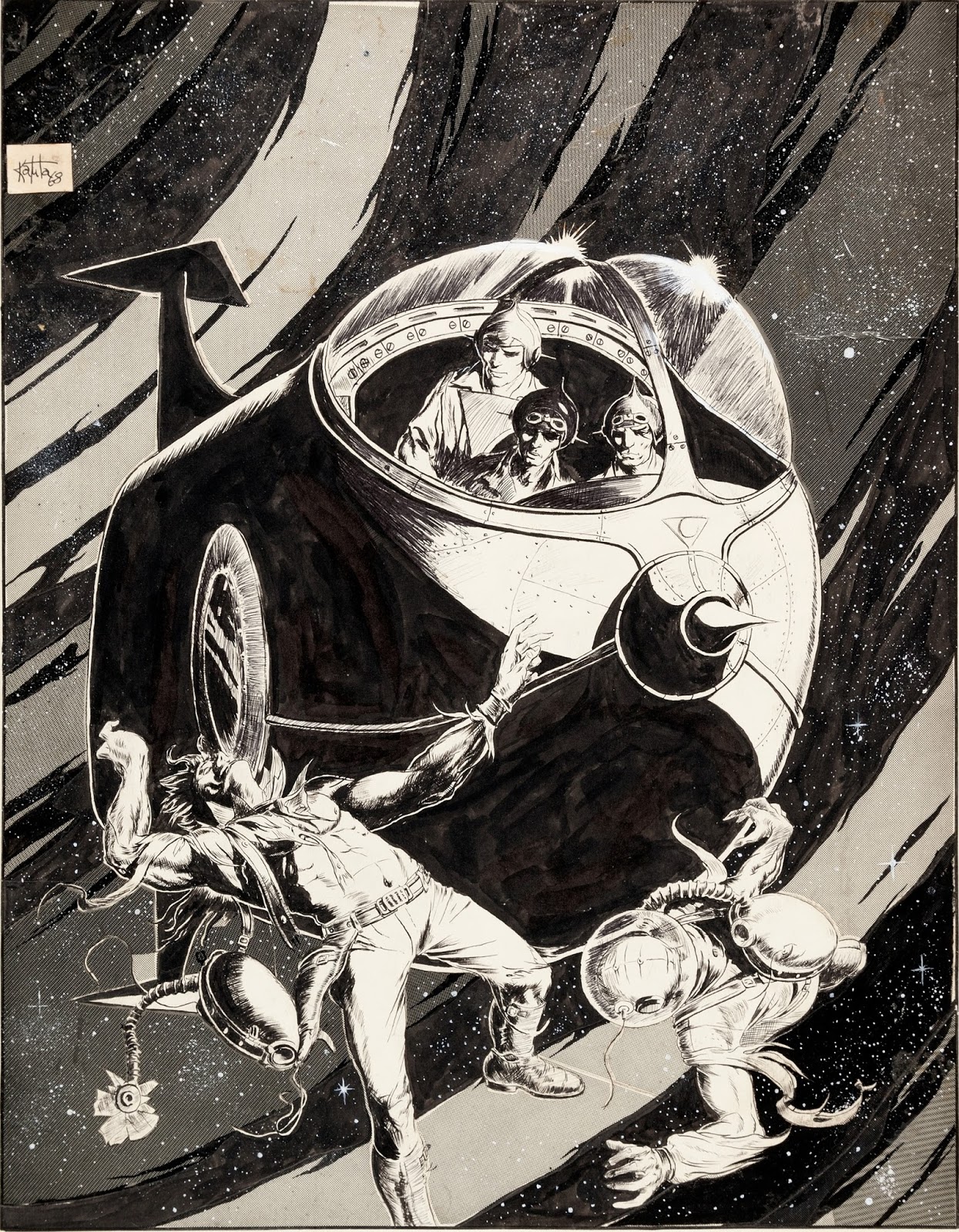 Cap'n's Comics: Spacey Mike Kaluta