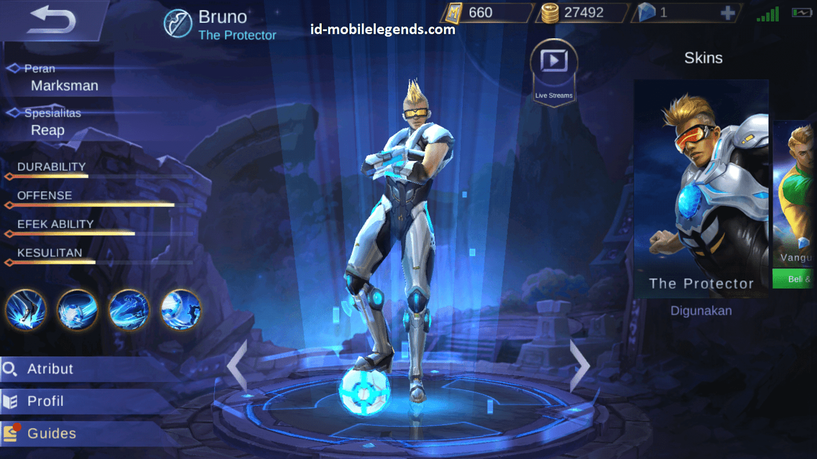 Bruno Mobil Legends: Guide, Skill, Build Item High damage And Full ...