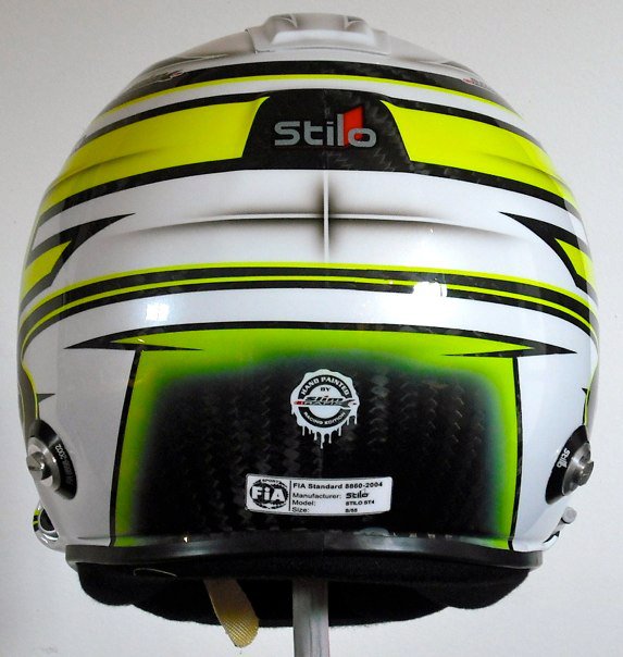 Racing Helmets Garage: Stilo ST4 F.Salaquarda by Slim Grafix