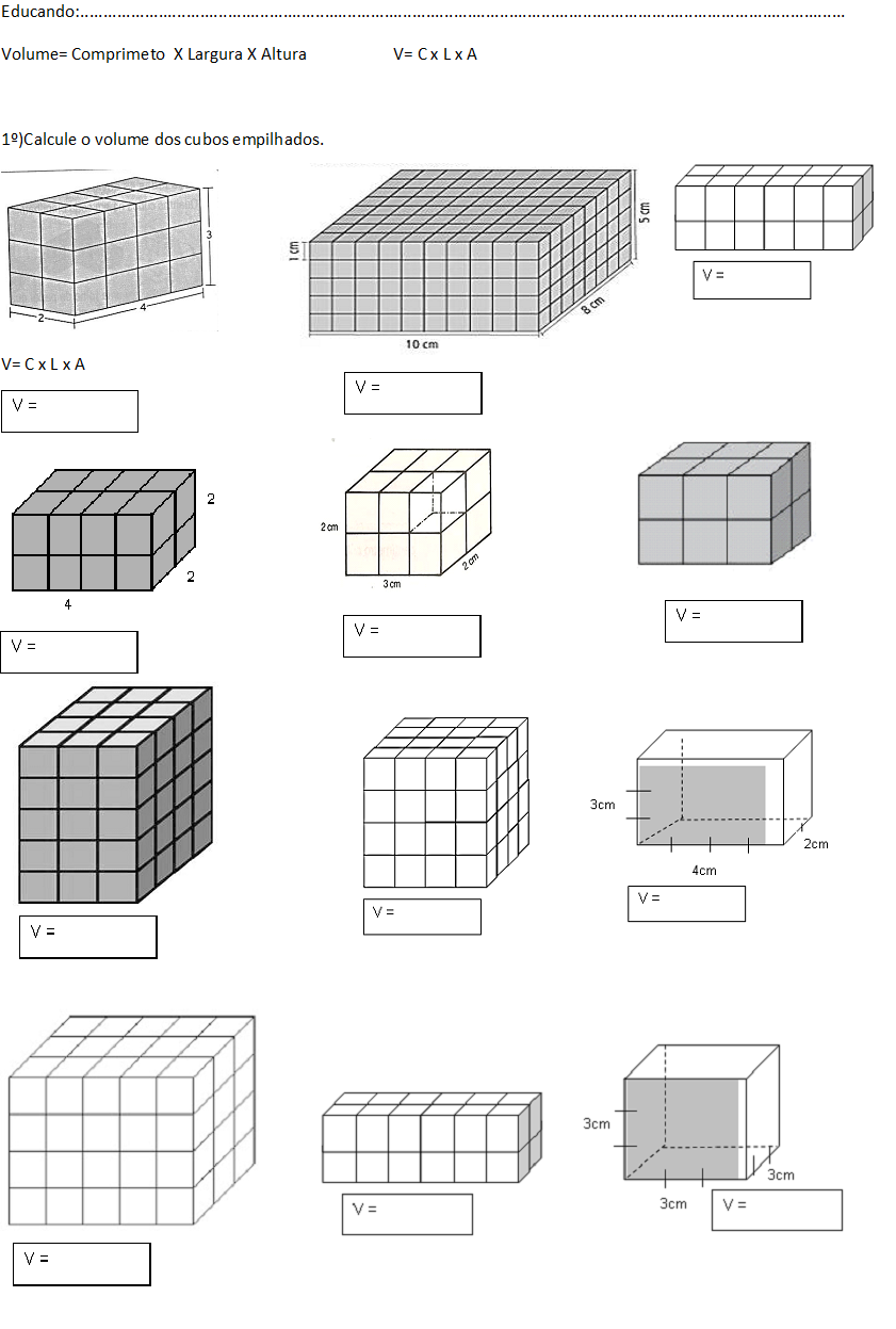 BEL CARDOZO: Volume Atividades
