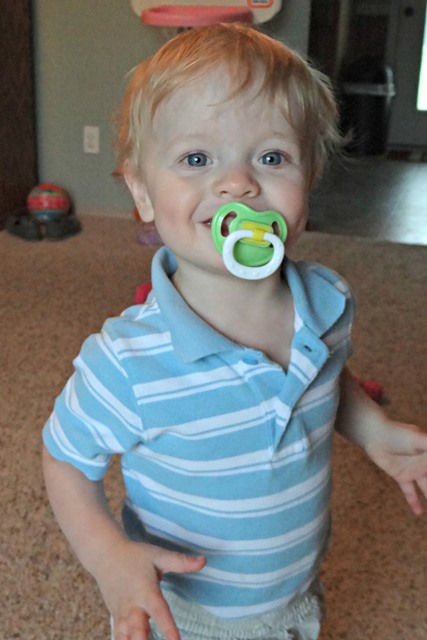 Anything But Grey: Paci Baby . . . Errrr, Toddler
