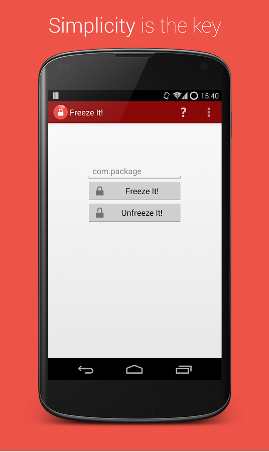 Easily Freeze/Unfreeze apps with "Freeze It!" - Smart HaXor