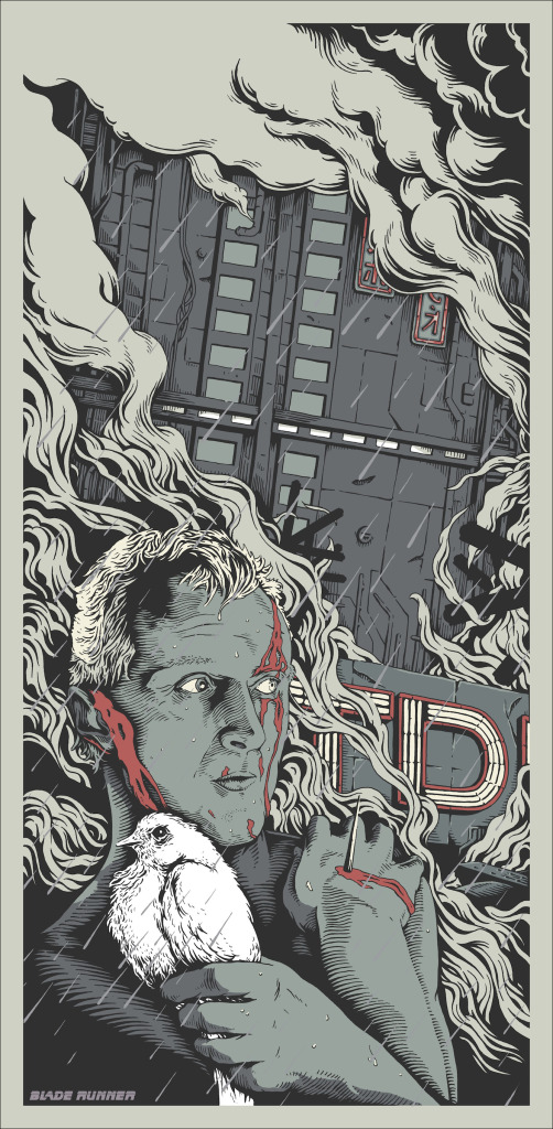 The Geeky Nerfherder: Movie Poster Art: Blade Runner (1982)