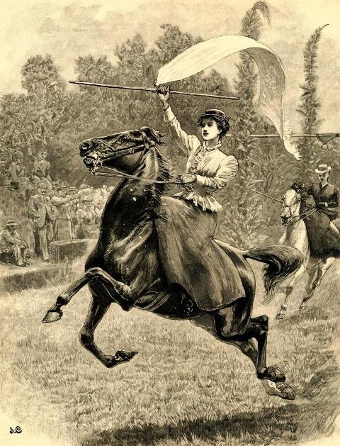 Centro de Estudios Borjanos: Hacia la recuperación del juego de la sortija