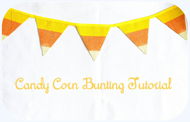 Jane of all Trades: Candy Corn Bunting tutorial
