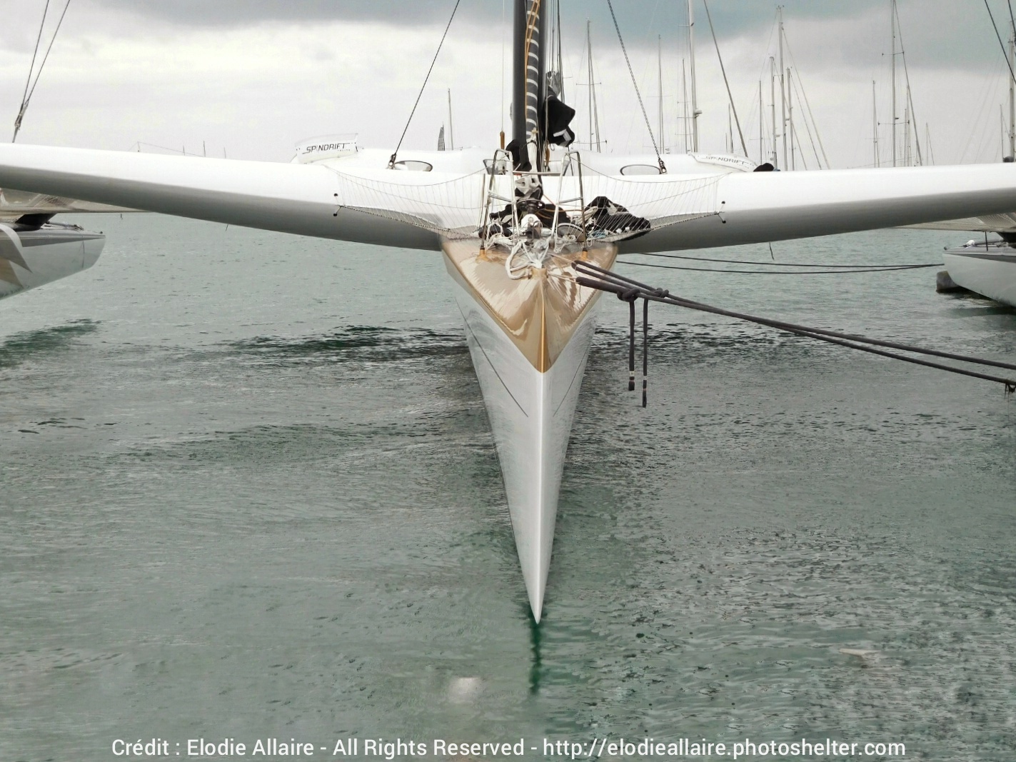 Ultime / Rentré à La Trinité après son démâtage, Spindrift 2 en ...