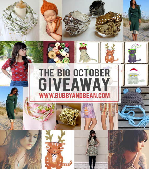 Bubby and Bean ::: Living Creatively: BIG OCTOBER GIVEAWAY // Win A ...