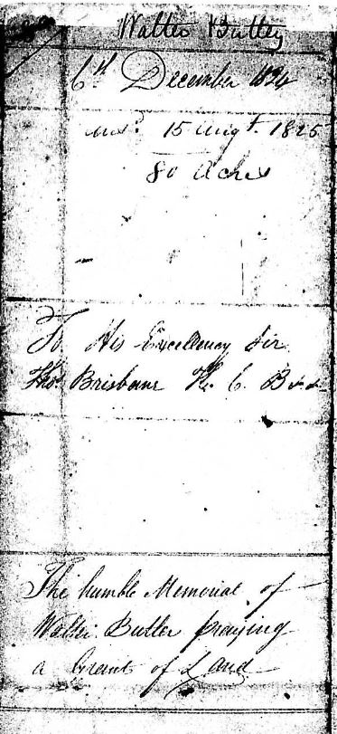 Walter Butler (c.1807-1870)- the life of a 'currency' lad born in the ...