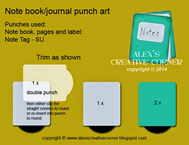 Alex's Creative Corner: School Days Note Tag Style