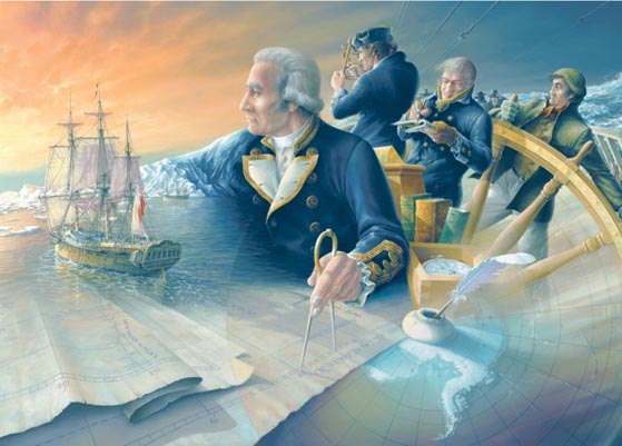 Legend The World: Legend Captain Cook เจมส์คุกผู้เขียนแผนที่โลกคนแรก