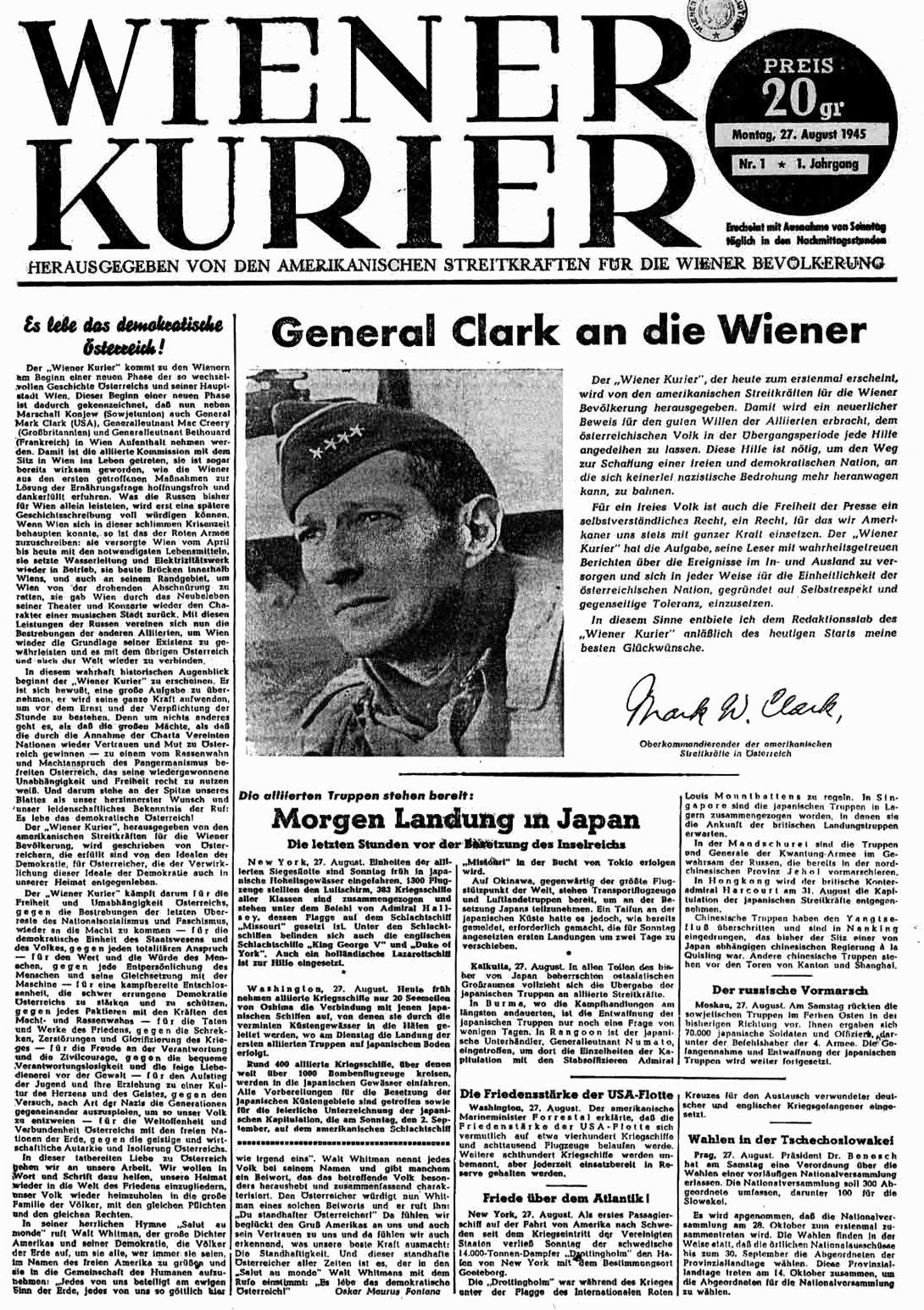 Global Publicks: Walter Roberts: Postwar Austria -- "It Was Not Easy ...